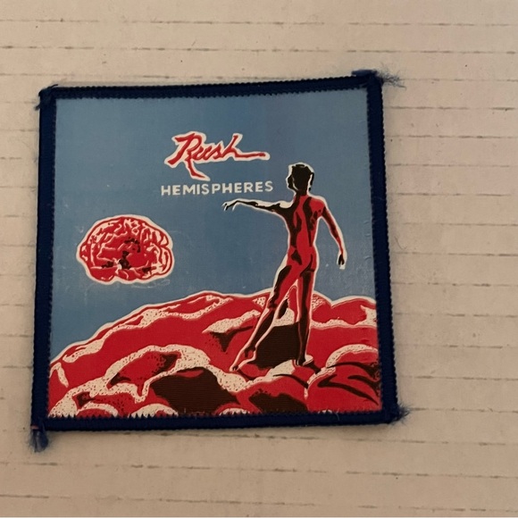 Rush | Other | Original Rush Hemispheres 98s Heavy Metal Rock Band Sew ...